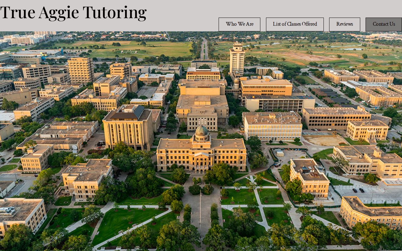 True Aggie Tutoring